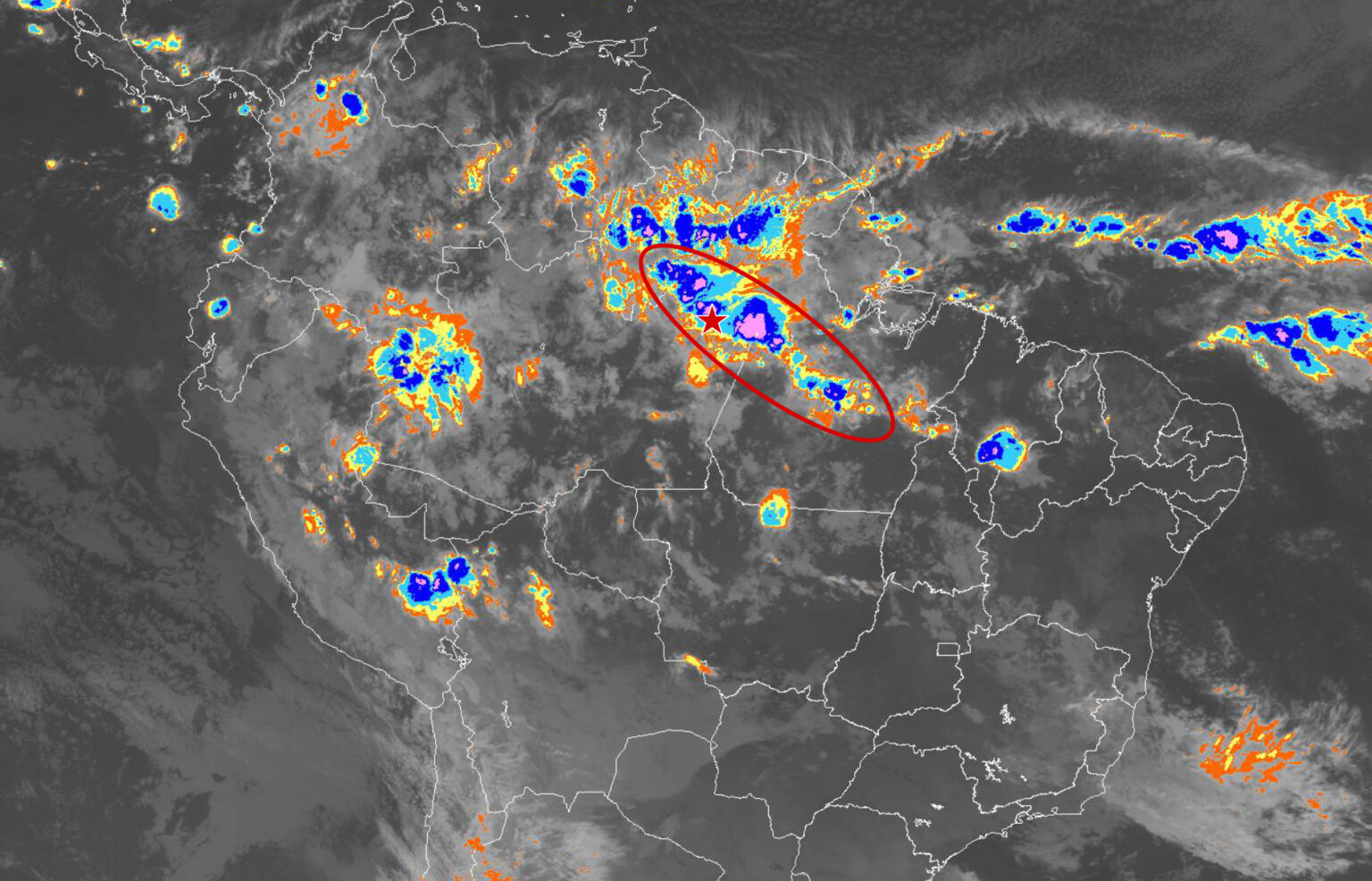 Convective storms - ATTO - Amazon Tall Tower Observatory